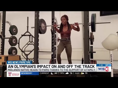 Making a Difference on and off the track: Columbia family cheers their Olympian