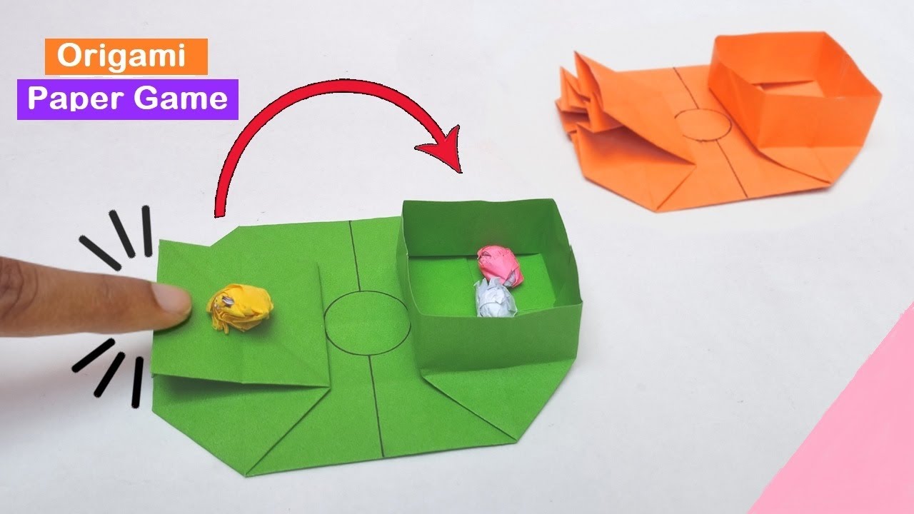 How To Make Origami Moving Toys How To Make Paper Toy PIKACHU For Kids