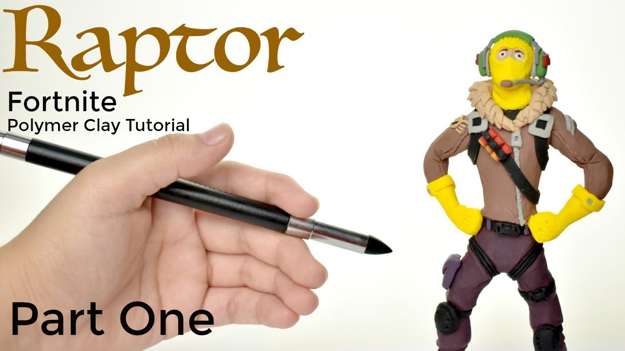 Raptor - Fortnite Battle Royale/Part 1 (Polymer Clay Tutorial) - YouTube