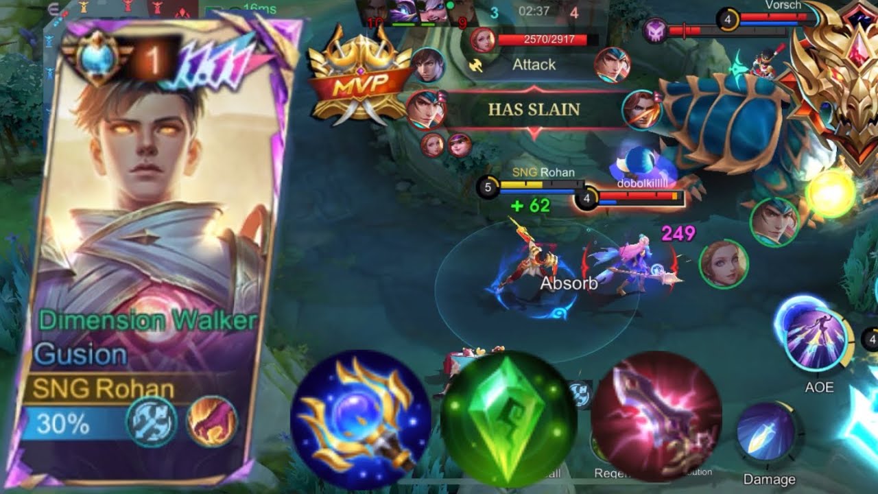 Use This Gusion Build To Win Every Ranked Match ~ MLBB - YouTube