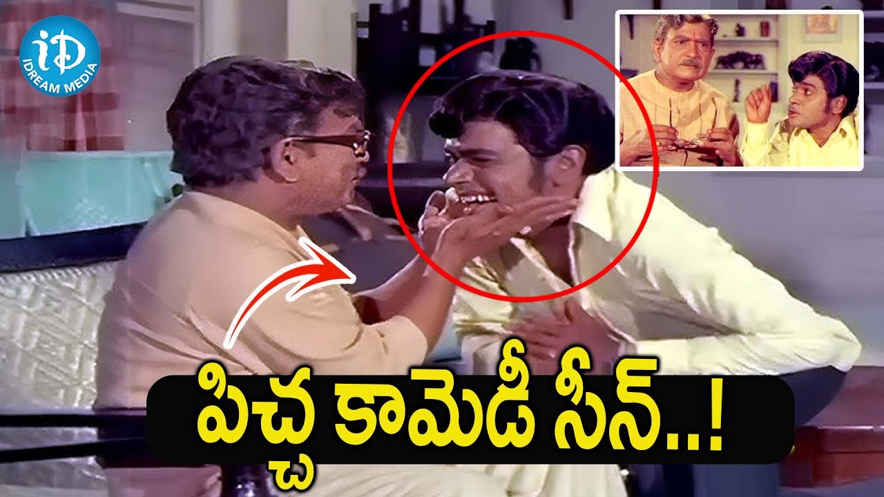 Raja Babu Hilarious Comedy Scene | Sobhan Babu raja babu comedy ...