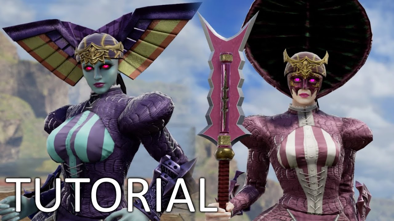 Soul Calibur 6 - Madama Butterfly/Styx (Bayonetta) CAS Tutorial - YouTube