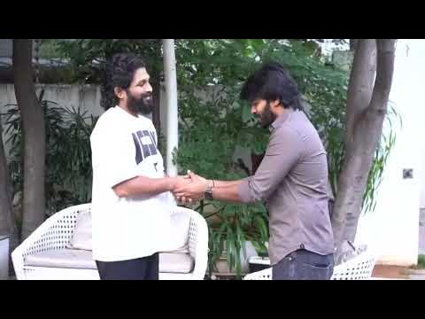 Jabardast Sudheer Meets Allu Arjun After Allu Arjun Released From Jaill - YouTube