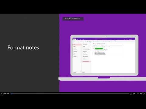 Microsoft 101: Formatting & Editing in OneNote - YouTube
