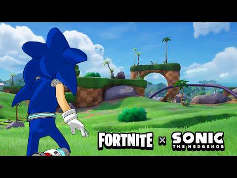 Fortnite x Sonic | Green Hill Zone & Eggman Boss