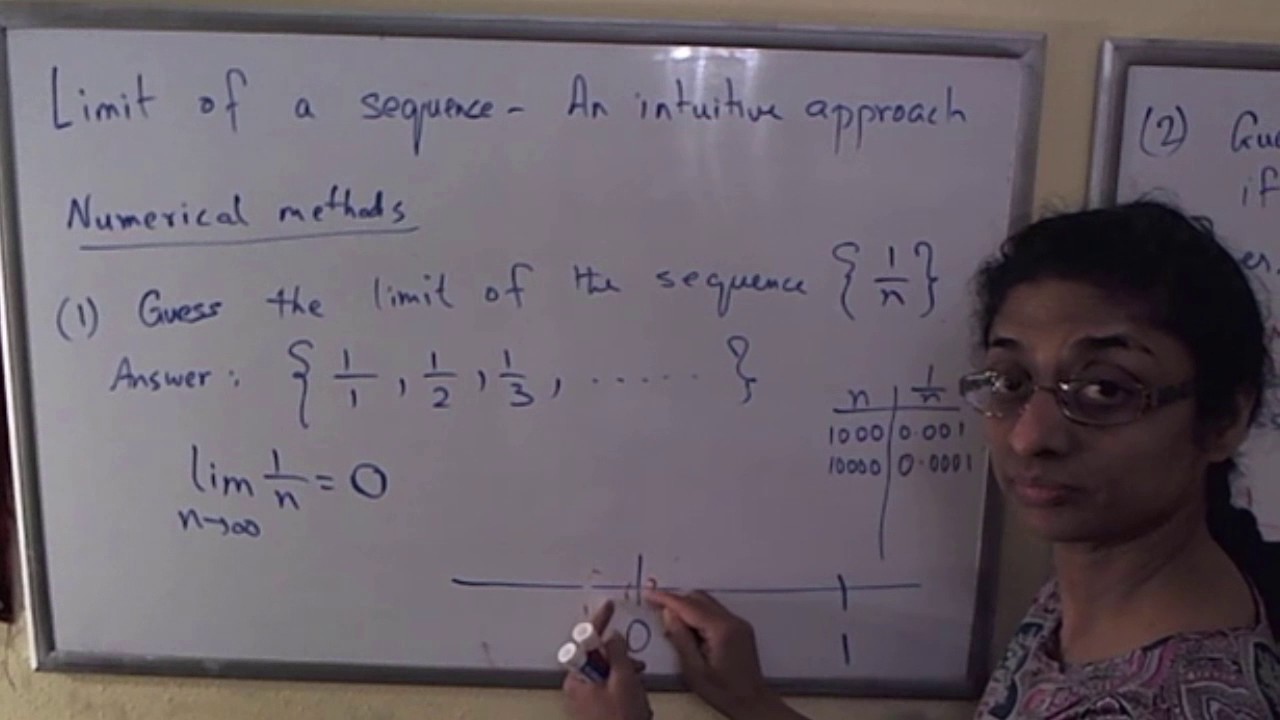Computing limit of a sequence using numerical methods - YouTube