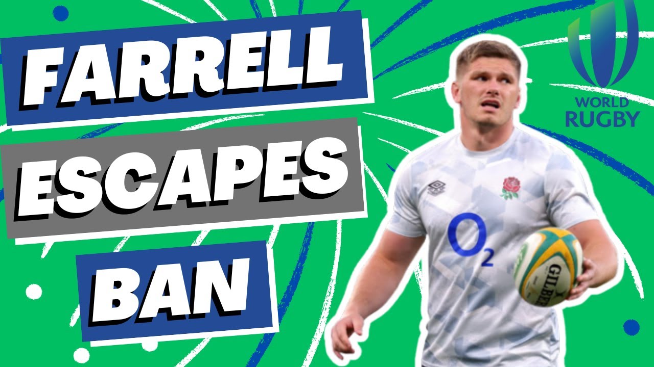 Owen Farrell Red Card Rescinded - Clear for Rugby World Cup 2023 - YouTube