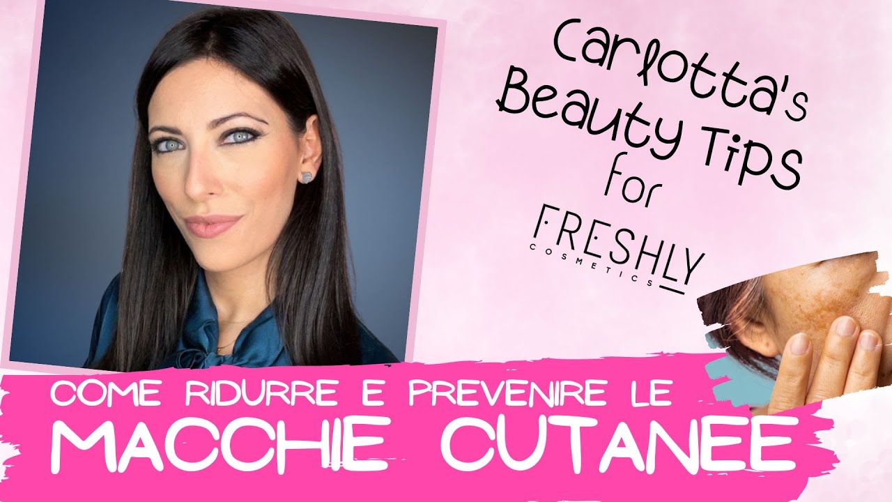 Come ridurre e prevenire le macchie cutanee da iper pigmentazione - YouTube