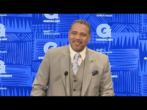 WATCH: Georgetown University introduces new head basketball coach Ed ...