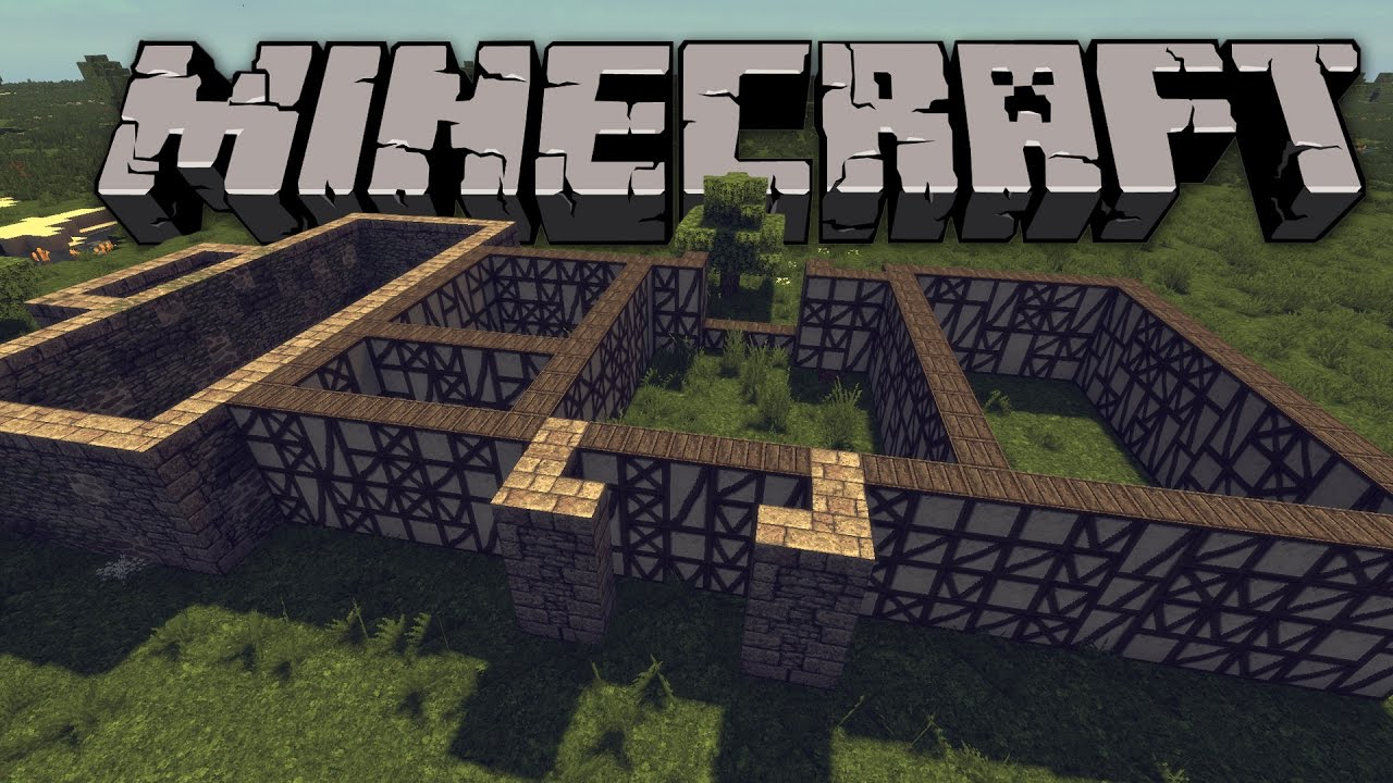 Minecraft: Medieval Manor Tutorial Pt1 - YouTube