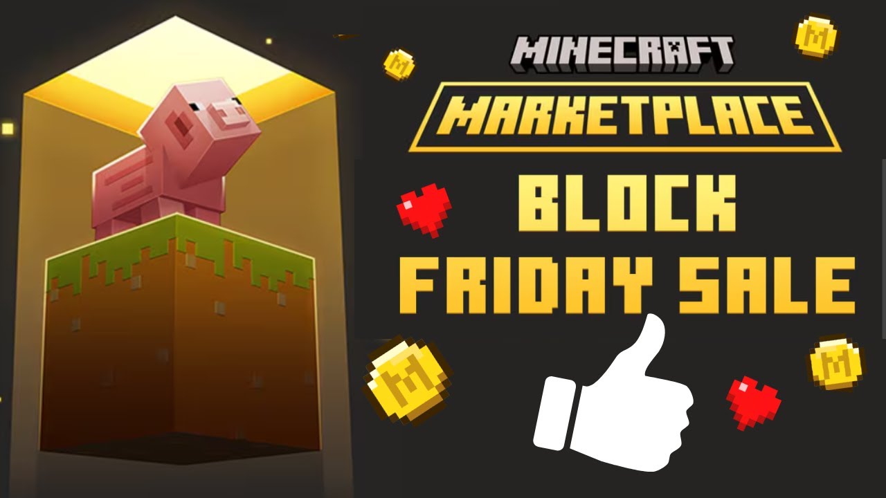 Recommendations & Wishlist - Minecraft Marketplace Block Friday SALE ...