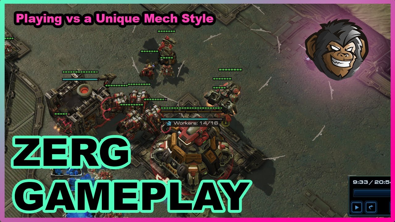 Zerg Gameplay | Battling a Very Unorthodox Style Of Mech [2022 ...