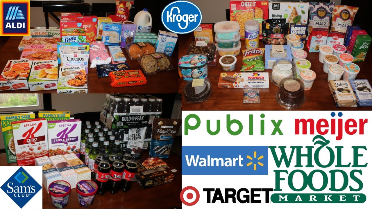 Walmart, Sam’s Club, Kroger, Publix, Aldi, Meijer, Target & Whole Foods ...