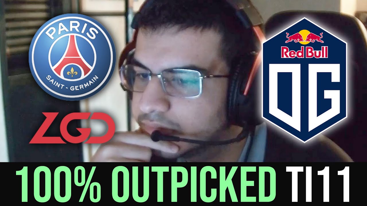 OG vs LGD - 100% OUTPICKED on The International 2022 - YouTube