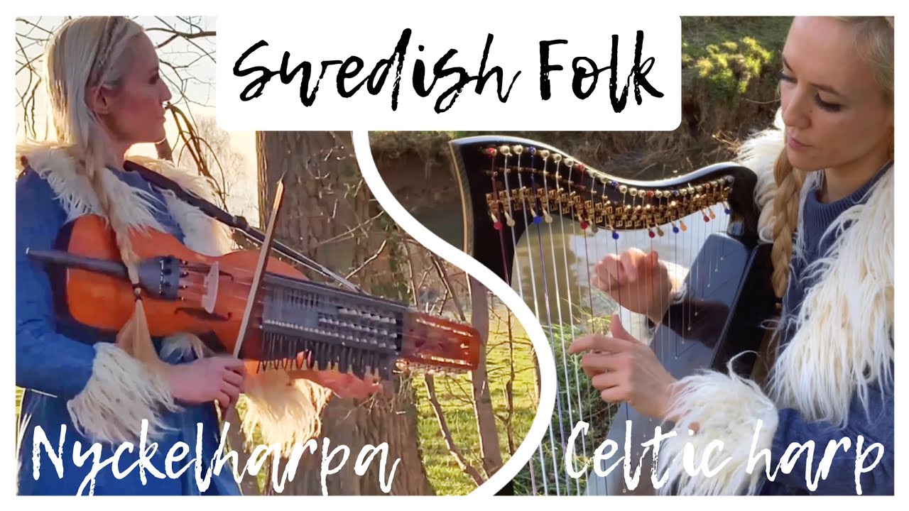 Swedish Folk Music on Nyckelharpa & Celtic Harp - “Andakten” (Erik ...