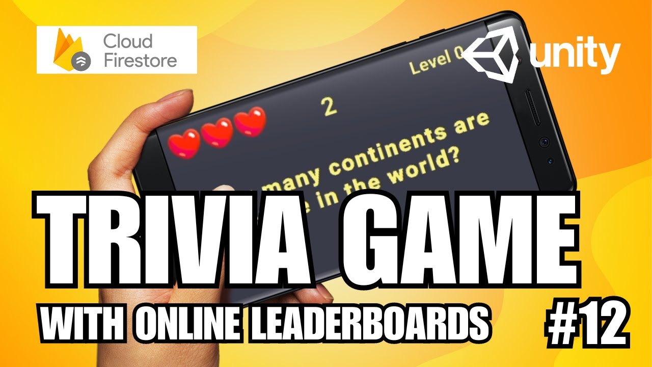 Trivia Mobile Game - Part 12 : Leaderboards Screen - YouTube
