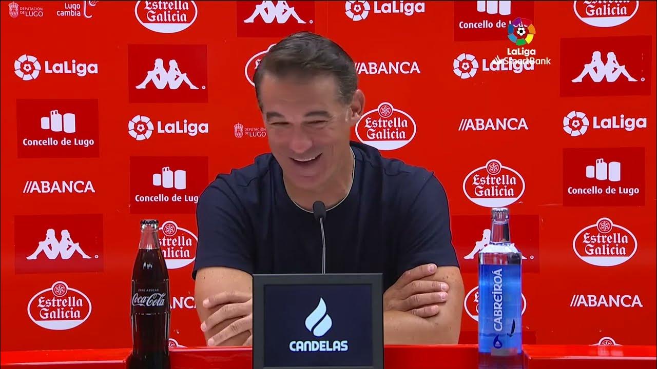 Rueda de prensa CD Lugo vs Deportivo Alavés - YouTube