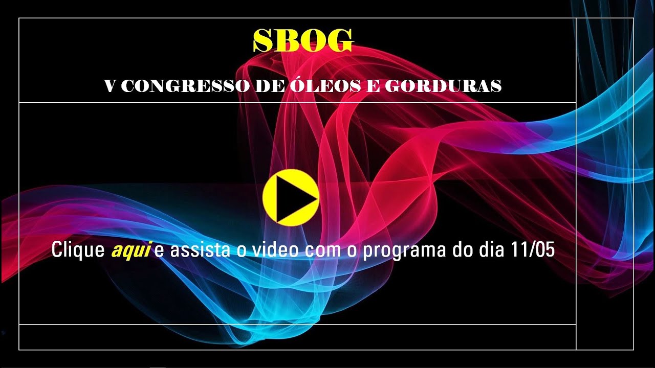 SBOG Congress 2022 Program May 11 - YouTube