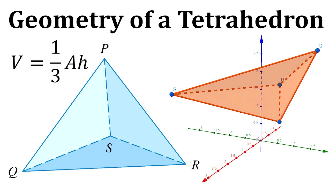 Discovery Project The Geometry Of A Tetrahedron YouTube