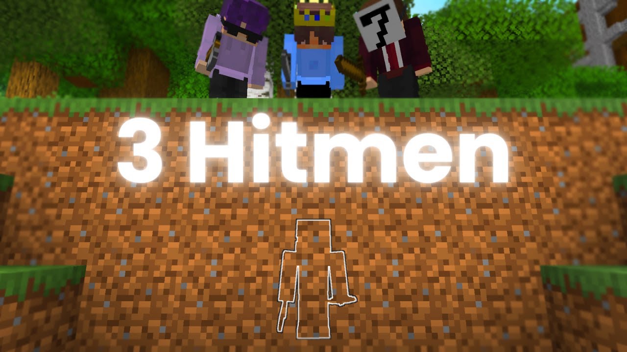 Minecraft Survivalist VS 3 Hitmen - YouTube