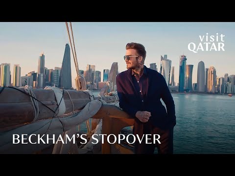 David Beckham's Qatar Stopover