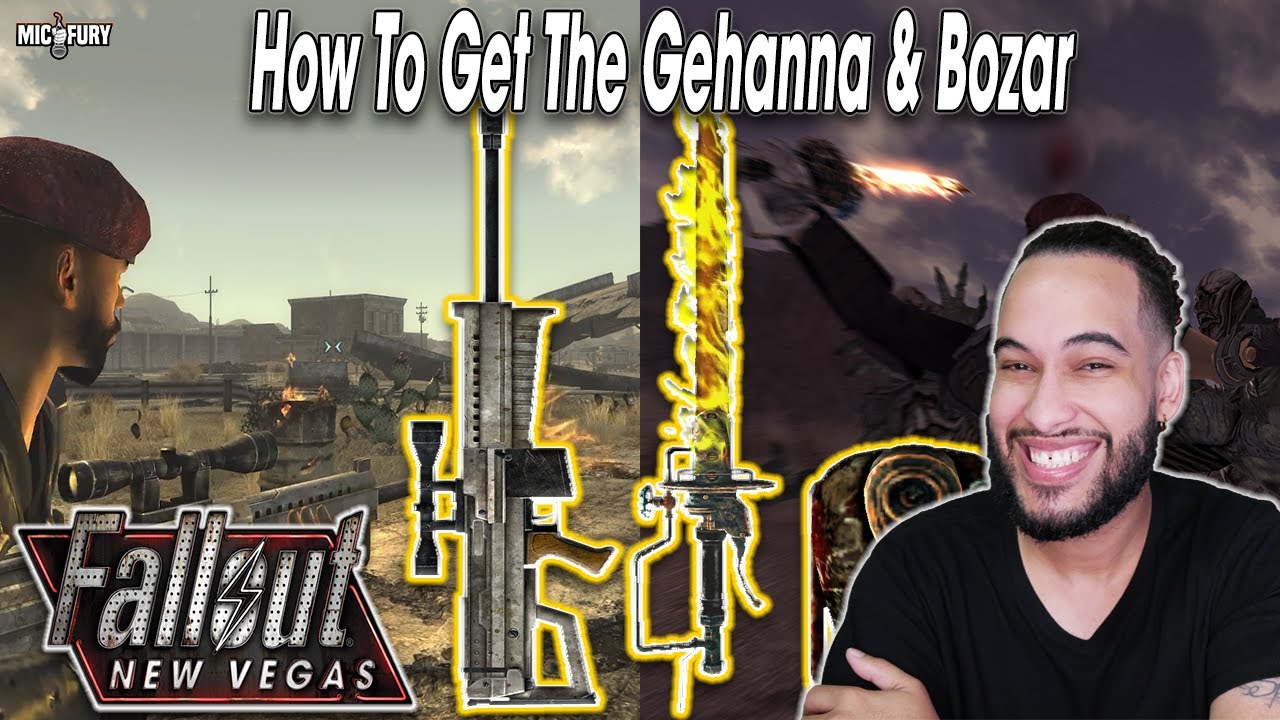 Fallout New Vegas - How To Get Gehenna & How To Get Bozar (Legendary ...