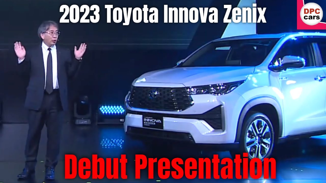 2023 Toyota Innova Zenix Hybrid Debut Presentation - YouTube