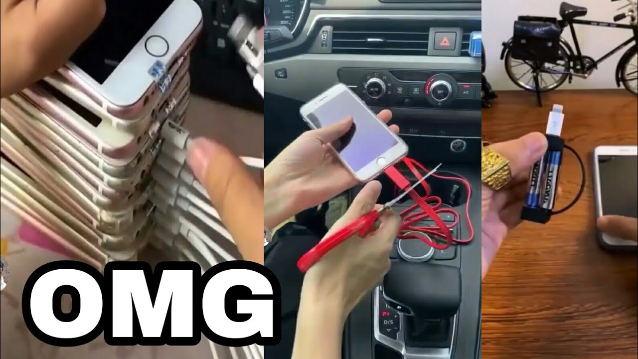 OMG amazing smart mobile charger - YouTube