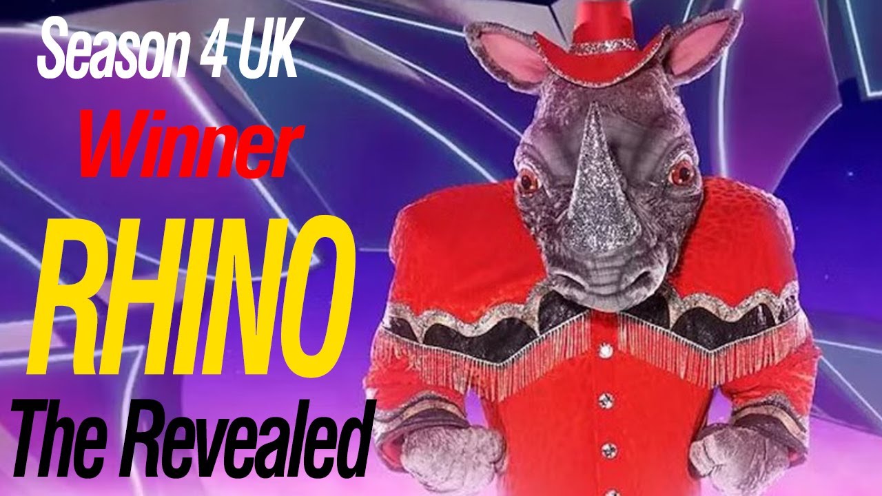 The Masked Singer UK - Finale Season 4 - Rhino Reveal (Winner) - YouTube