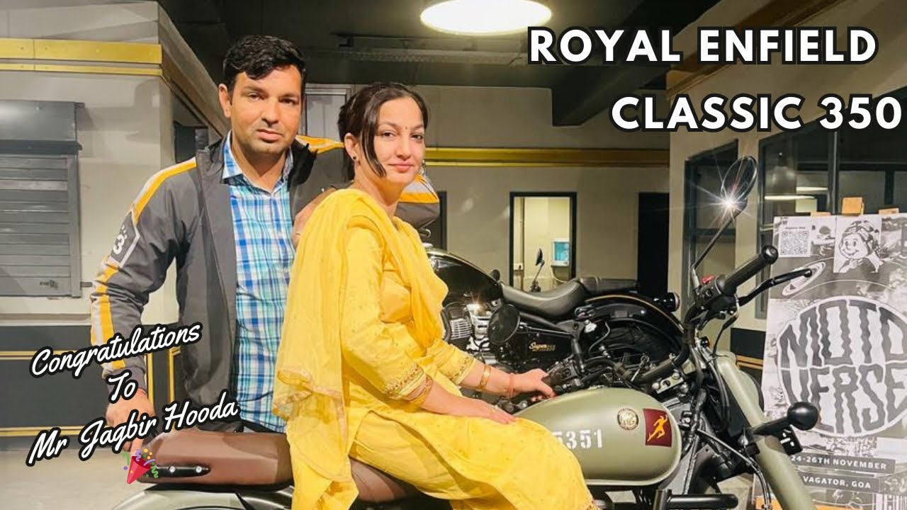 Congrats🎉 Jagbir Hooda Sir For Your New Classic 350 || Welcome To The ...