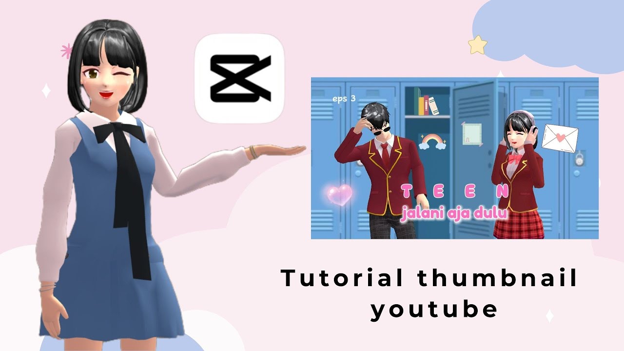 Tutorial buat thumbnail || Sakura School Simulator - YouTube