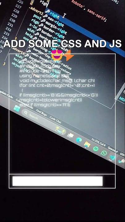 Power Of Css And Javascript 2 Coding Csstutorial Coder Viral Trending Shorts Html Youtube