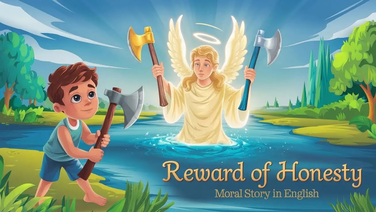 Reward of Honesty | Moral Story in English - YouTube