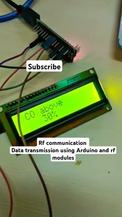 Arduino Data Communication Automation Technology Coding Arduinoproject