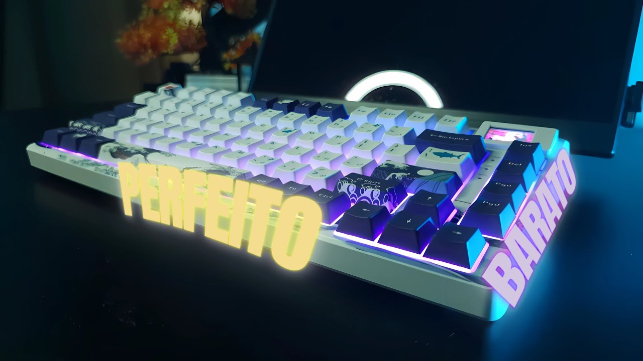 MELHOR TECLADO PARA COMPRAR NA BLACKFRIDAY! Review Womier XVX Sk80 do ...