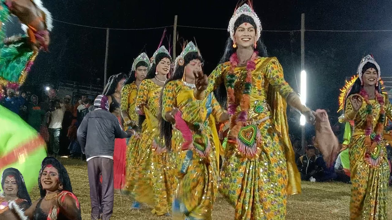 দুর্দান্ত সখী ও রাজা নাচ 2023 ॥ Sukdeb Rajorar Chhau Nach ॥ Purulia ...