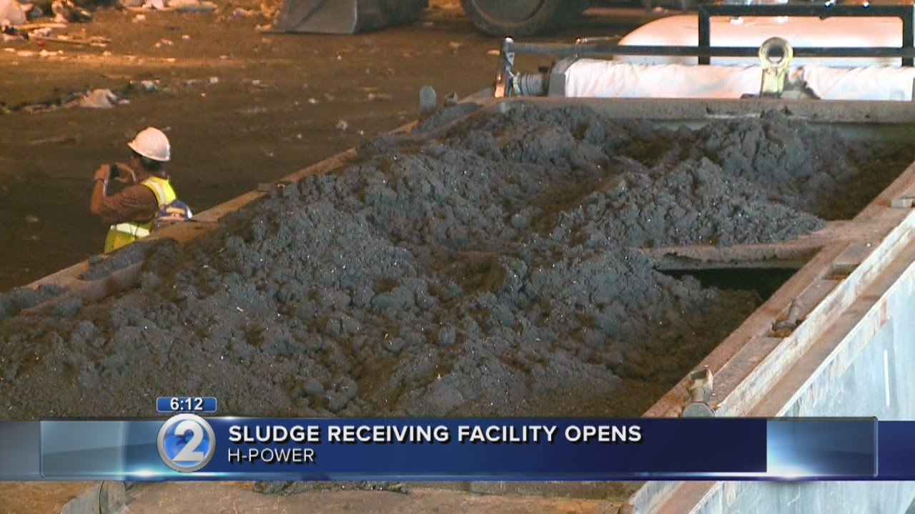 City dedicates new sludge receiving facility at H-Power plant - YouTube