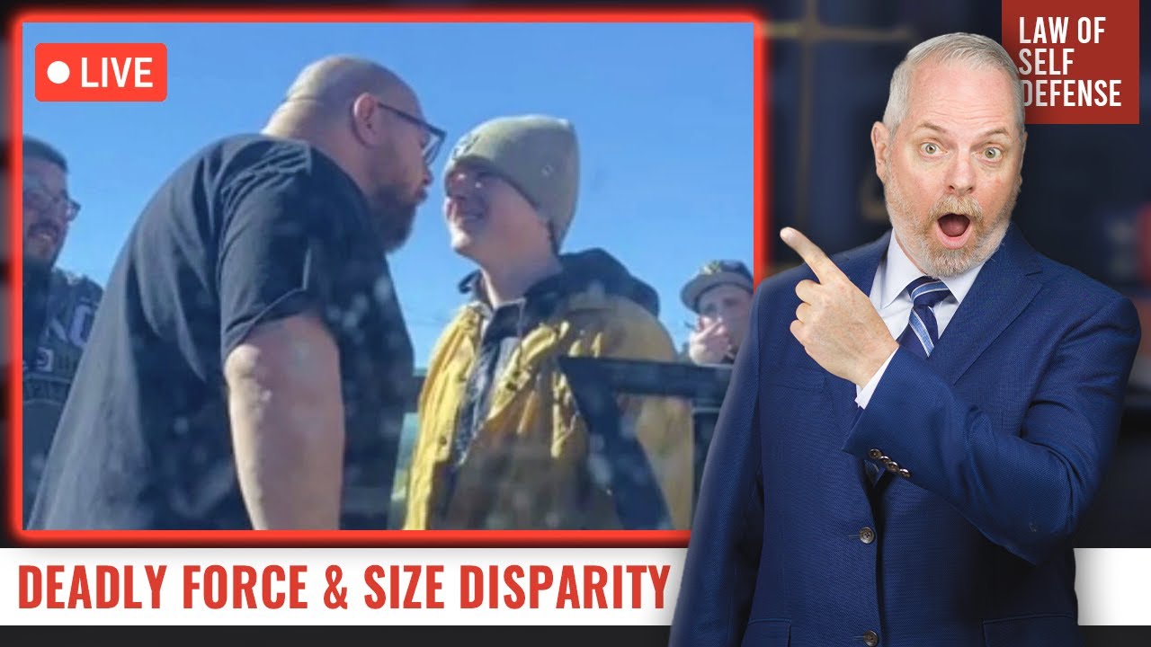 Disparity of Size: Is Deadly Defensive Force Lawful? - YouTube