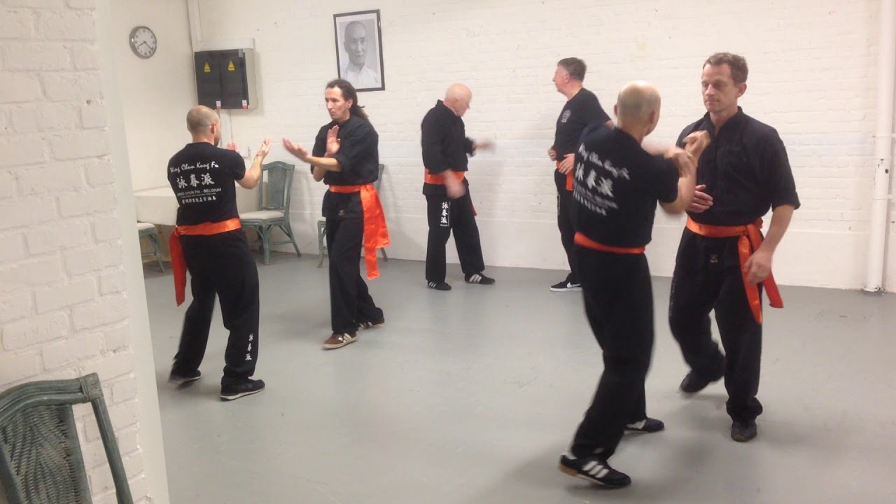 Wing Chun Training Chum Kiu Applications - YouTube