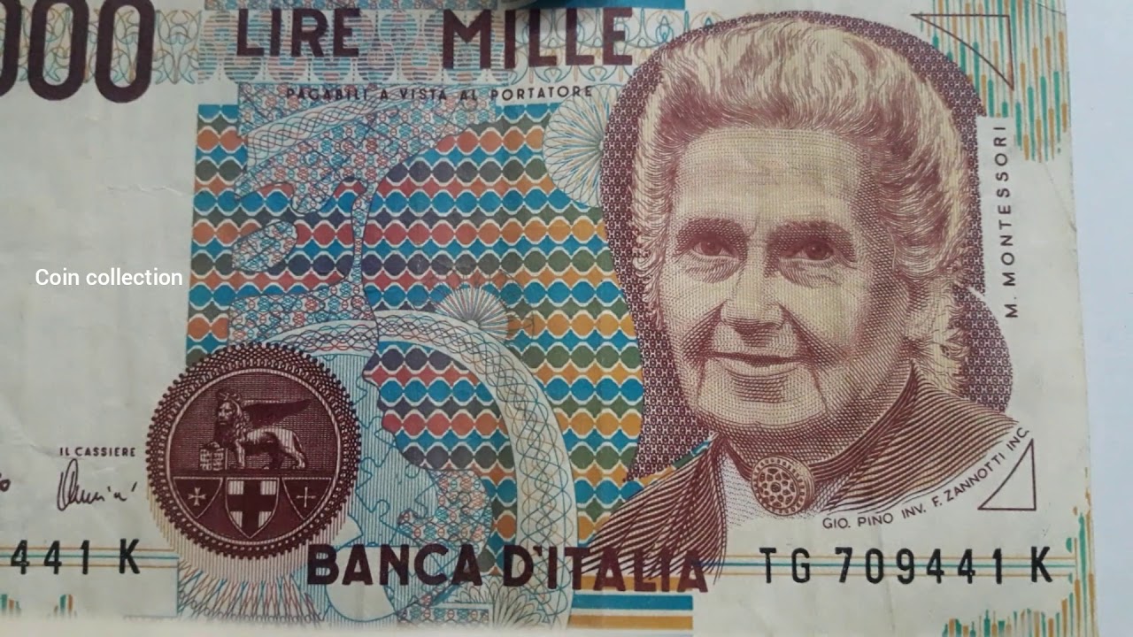 1000 Lire Mille Banknote YouTube 1000-lire-mille-banknote-youtube