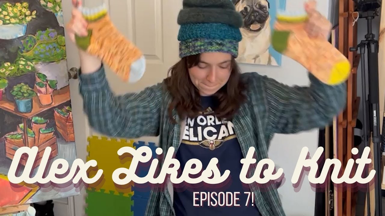 Alex Likes to Knit - Episode 7 - successful hats and ambitious gift ...