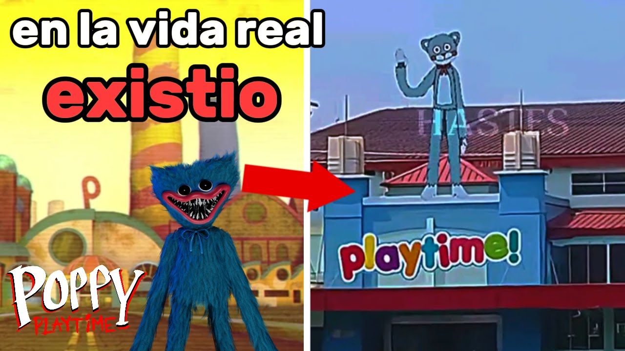 POPPY PLAYTIME EXISITIO EN LA VIDA REAL ? - poppy playtime 4 - YouTube