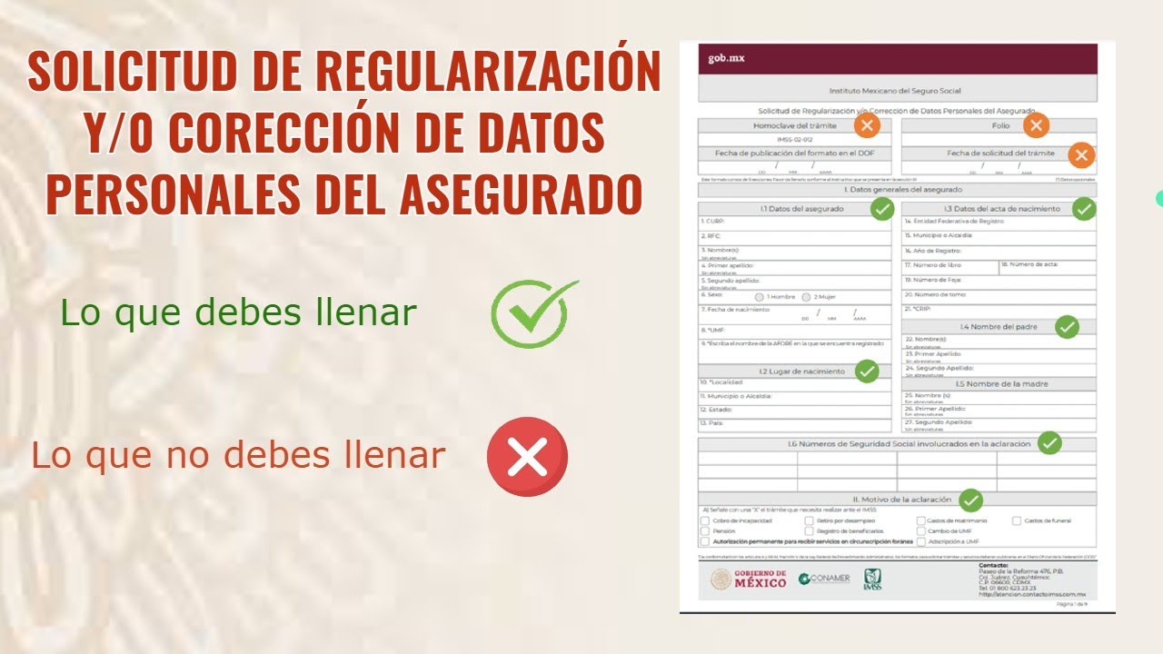 Corrige tu NSS | Tutorial de la "Solicitud de Regularización y/o ...