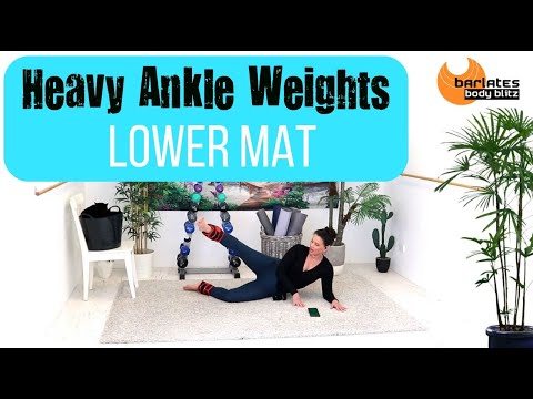 30 Min Heavy Ankle Weight Butt & Thigh Mat - BARLATES BODY BLITZ Heavy ...