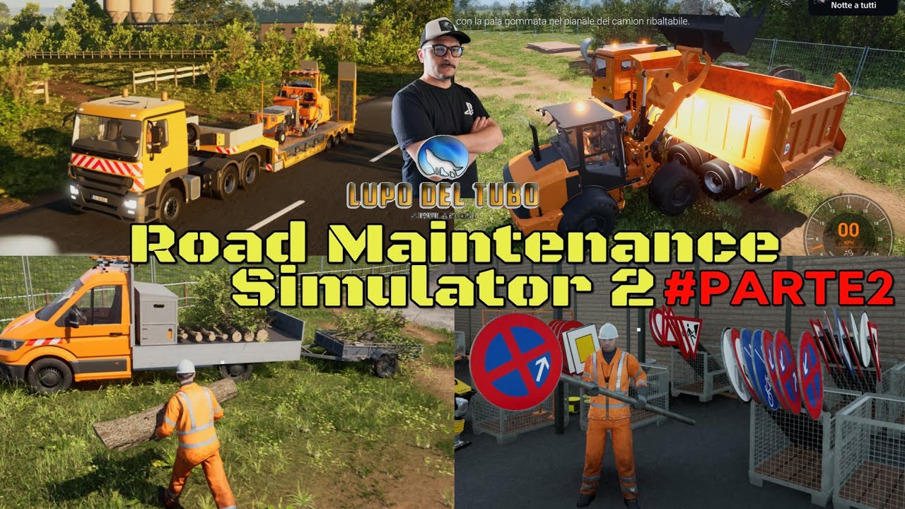 Road Maintenance Simulator 2 Winter service #Parte2 - YouTube
