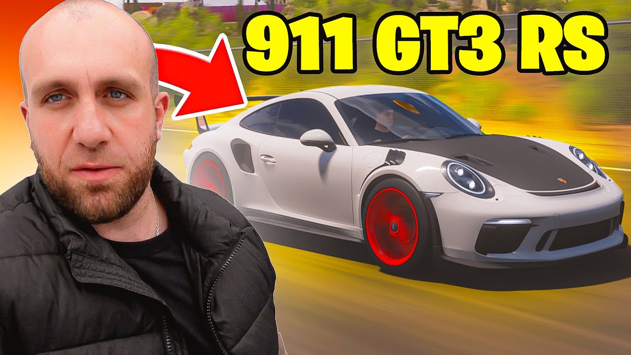 Je CONDUIT la PORSCHE GT 3 RS de GMK sur FORZA HORIZON 5 ! 😍 - YouTube