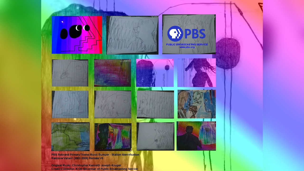 PBS Rebrand Primary Theme Music Bumper Station Identification Rainbow ...