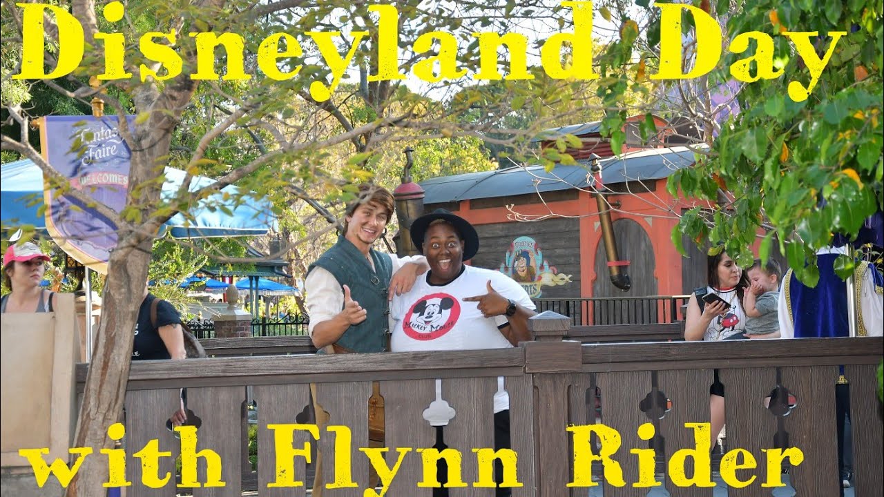 Disneyland Day with Flynn Rider - YouTube