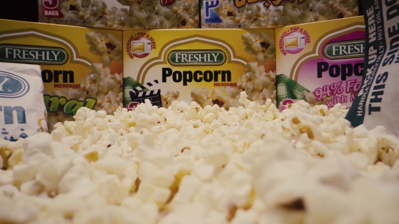 فشار الميكروويف من فرشلي | Freshly Microwave Popcorn - YouTube