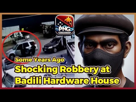 Shocking Robbery at Badili Hardware House | PNG Happenings - YouTube